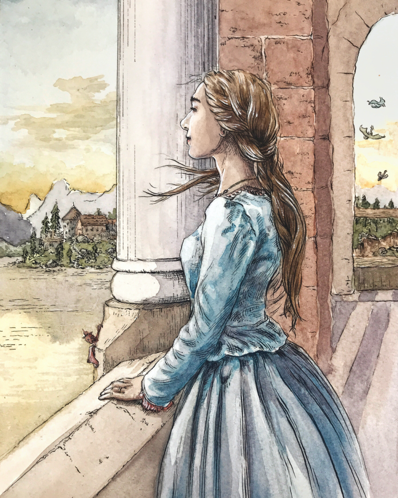 Lady Trent fan art! - Swan Tower